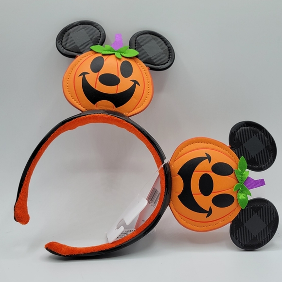 Disney | Accessories | New Disney Halloween Mickey Mouse Jack Olantern ...